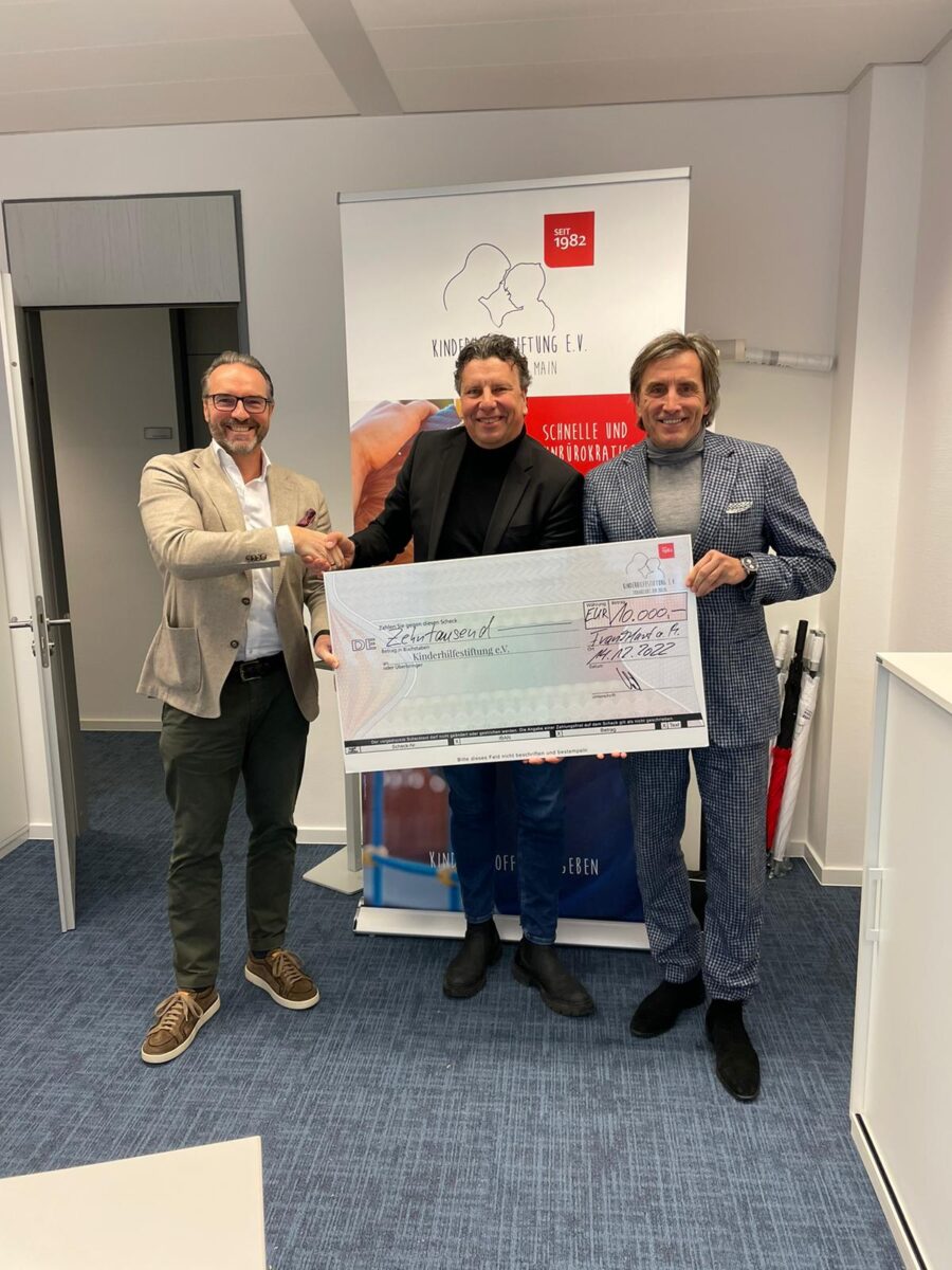 10.000 Euro Spende von der Richard-Alberti-Stiftung – Kinderhilfestiftung